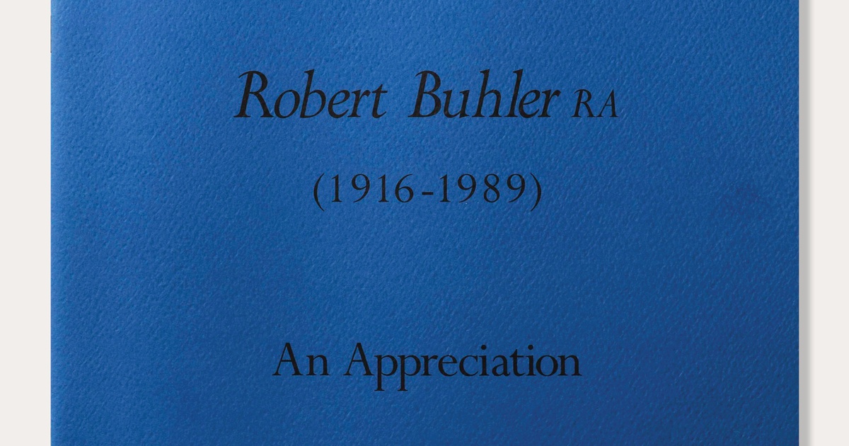 Publication: Robert Buhler RA (1916-1989) - An Appreciation | Piano Nobile